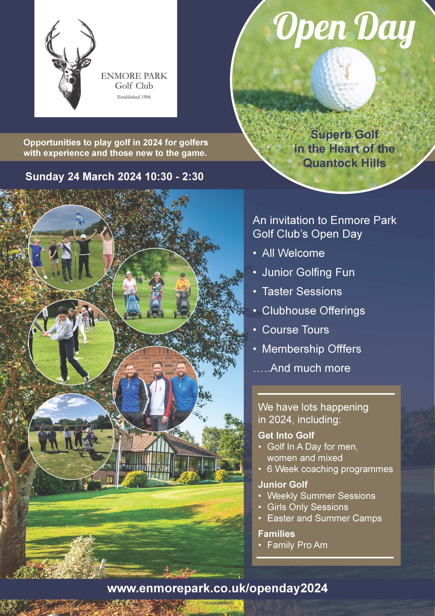 Enmore Park Golf Club Open Day - Member Led Event - Sedgemoor Chamber