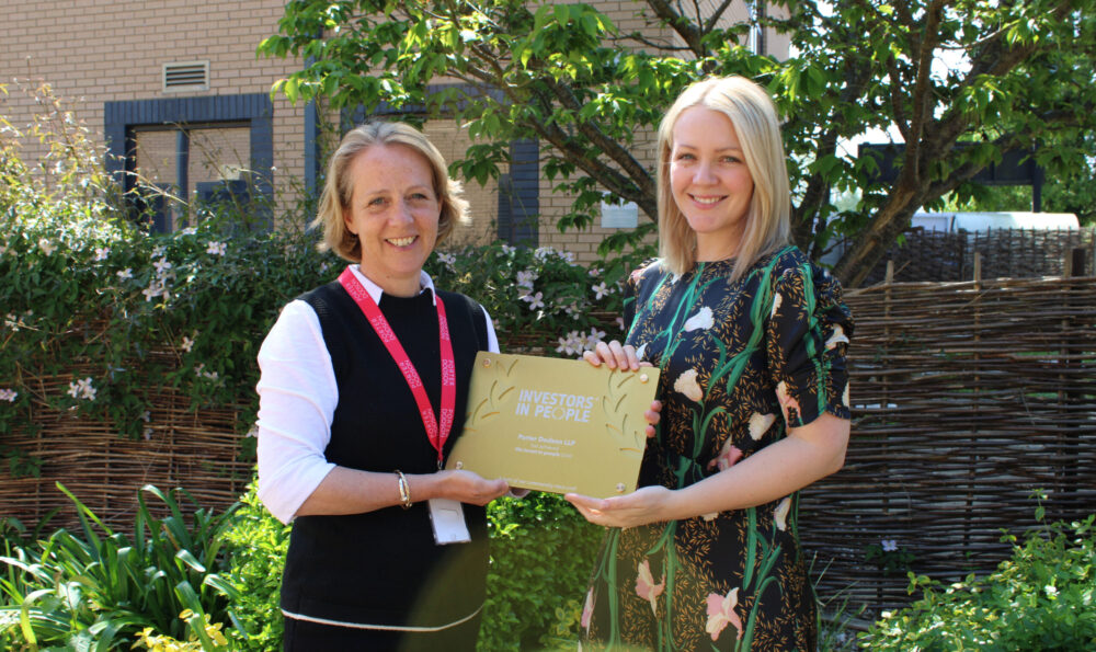 Porter Dodson celebrates third consecutive Gold Investors in People ...